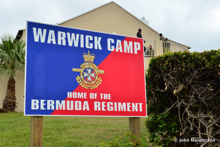 Royal Salute For Bermuda Regiment Soldiers - Bernews