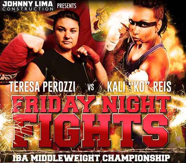 Perozzi To Face Kali Reis At Friday Night Fights - Bernews