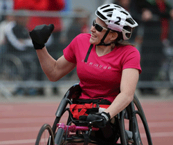 Video: Jessica Lewis Wins 100m In Switzerland - Bernews