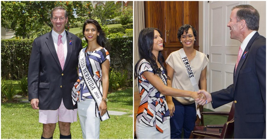Miss Bermuda, Contestants Visit Cabinet Office - Bernews