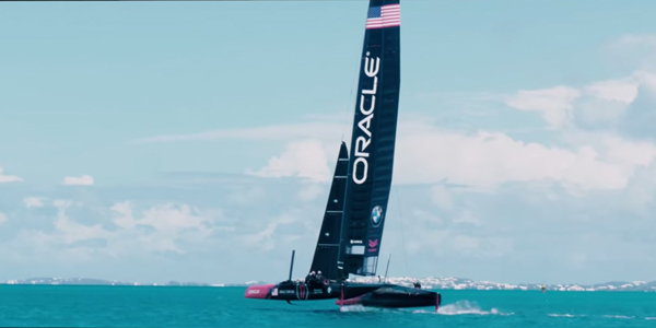 Videos: Oracle Team Receives Second Boat - Bernews