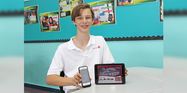 13-Year-Old Ethan Humphrey Develops App - Bernews