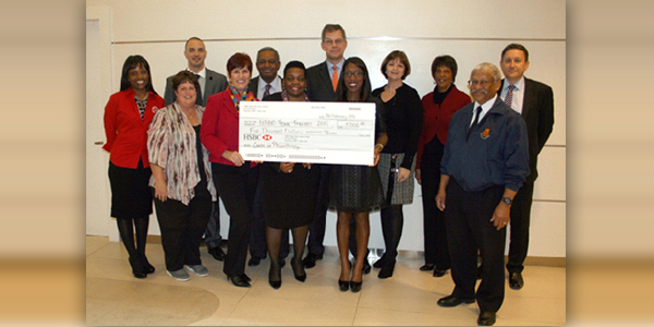 HSBC Team Tracker Program Donates To Charity - Bernews