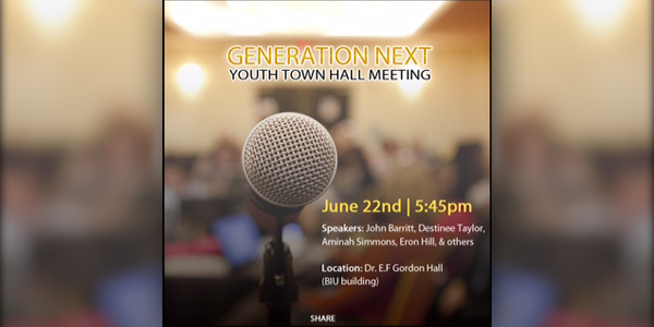 Generation Next Town Hall Meeting Tomorrow - Bernews