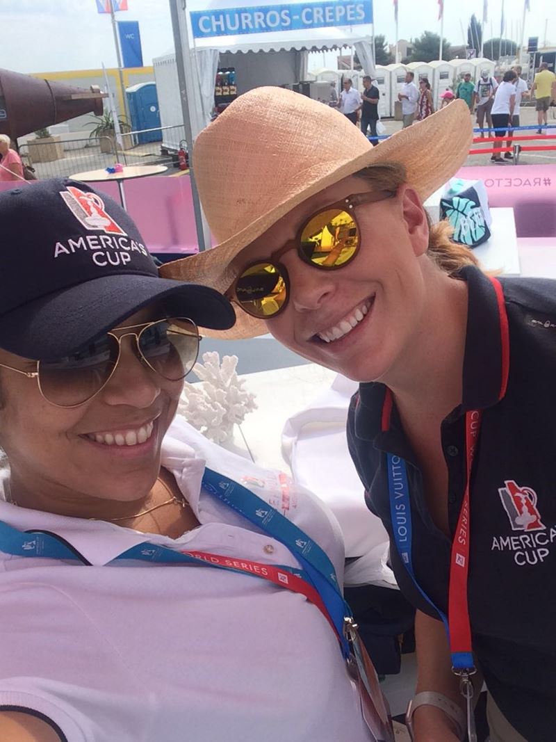 Nina Thompson Enjoying America's Cup Role - Bernews
