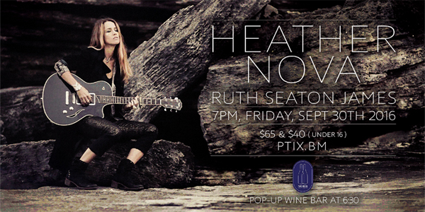Heather Nova To Perform In Bermuda On Sept 30 - Bernews
