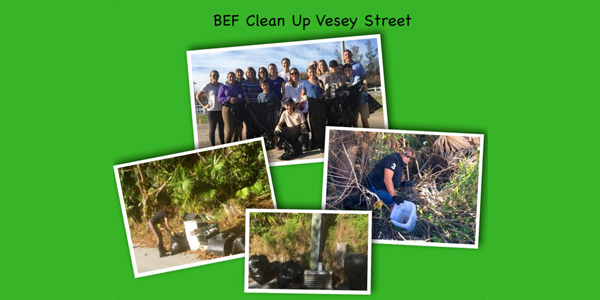 BEF "Team Up To Clean Up” Vesey Street Area - Bernews
