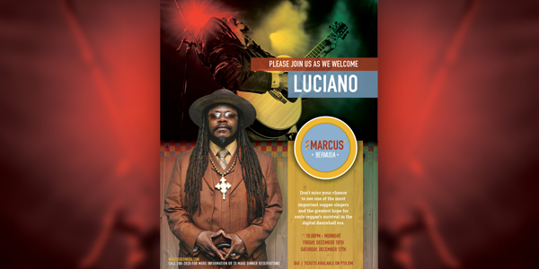 Reggae Artist Luciano To Perform At Marcus’ - Bernews