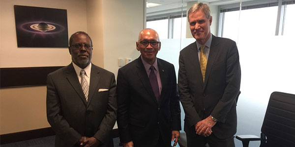 Minister Gibbons Visits NASA Headquarters - Bernews
