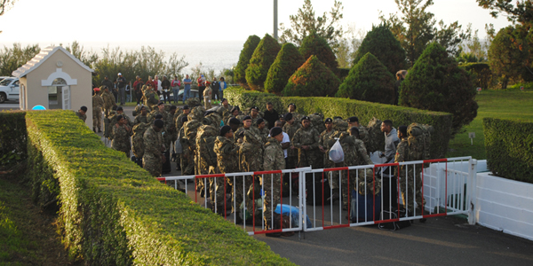 Royal Bermuda Regiment Recruit Camp Begins - Bernews
