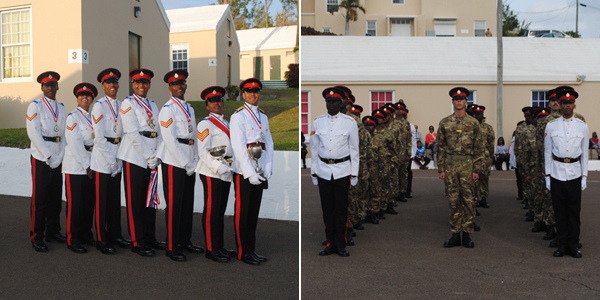 Regiment’s New Recruits Celebrate Success - Bernews