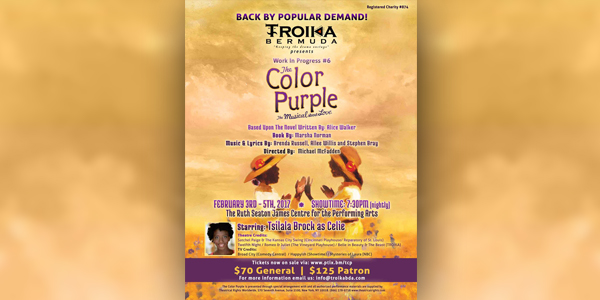 TROIKA's "The Color Purple" Opens Tonight - Bernews