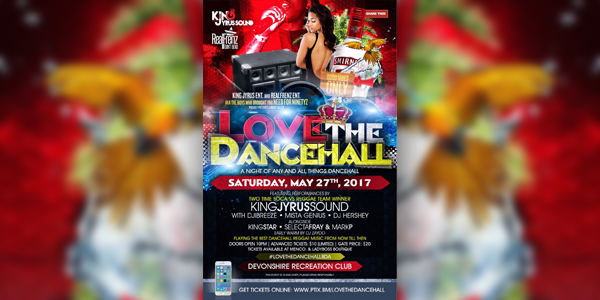"Love The Dancehall" Event On May 27th - Bernews