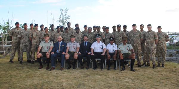 25 Soldiers Sworn In As 'Special Constables' - Bernews