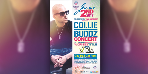 Collie Buddz To Perform At Tall Ships Concert - Bernews