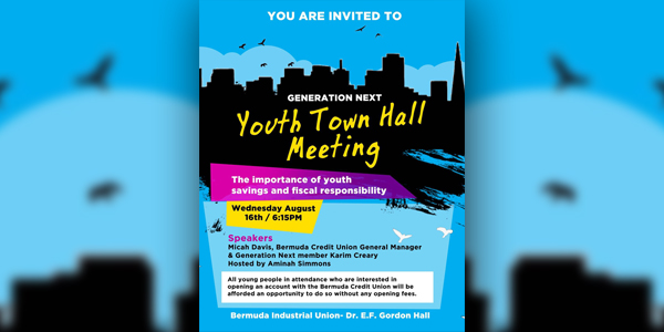 Generation Next Town Hall Meeting Tomorrow - Bernews
