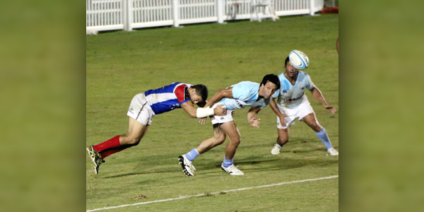 Photos: Argentina & Lions Win Rugby Classic - Bernews