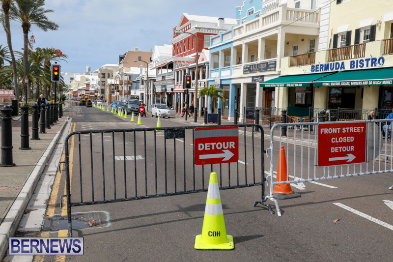 Asphalting On Front Street To Start On Monday - Bernews