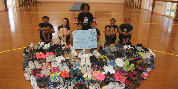Jump Rope "Save Your Soles" Sneaker Drive - Bernews