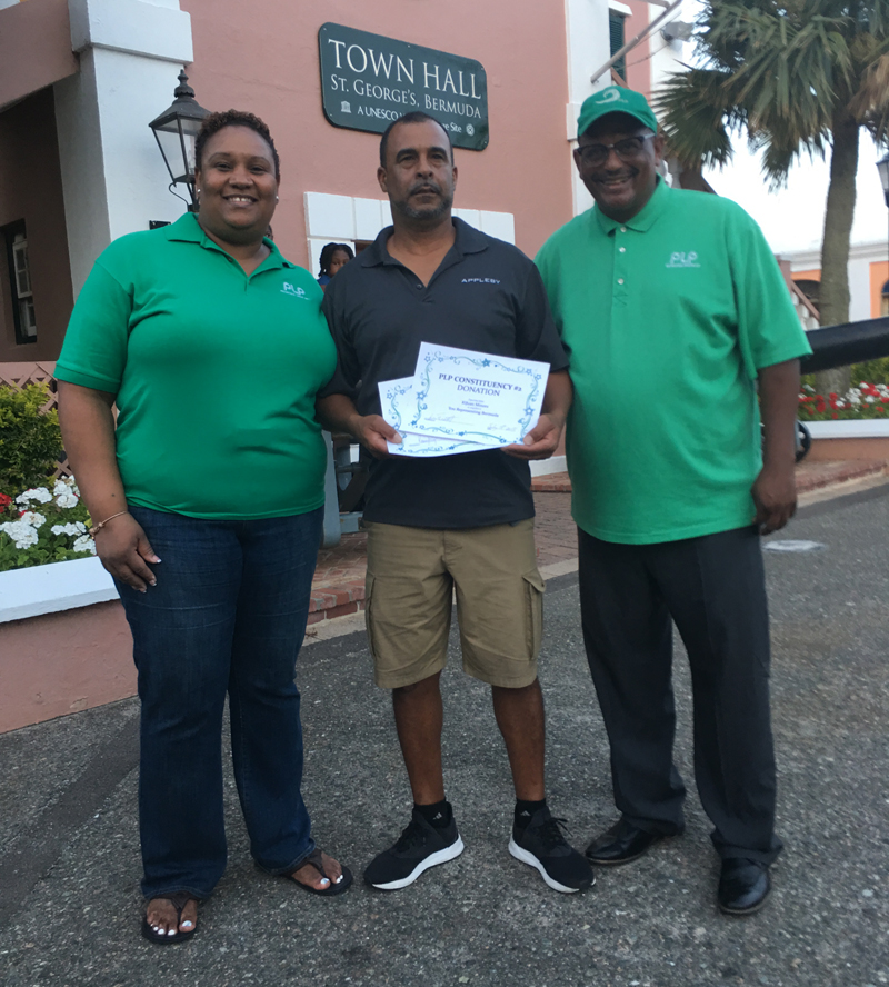 St George’s PLP MP’s Give Back To Community - Bernews