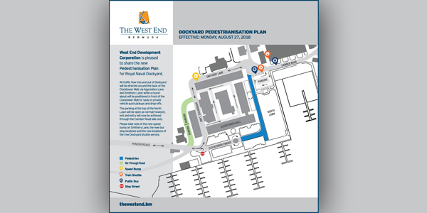 Partial Pedestrianisation Plan For Dockyard - Bernews