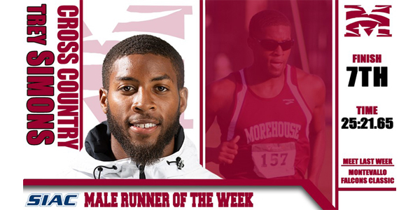 Trey Simons Named SIAC Male Runner Of Week - Bernews