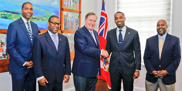 Premier Burt Meets With Royal Caribbean CEO - Bernews