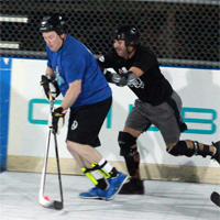Bermuda Ball Hockey: Worchester Railers Win - Bernews