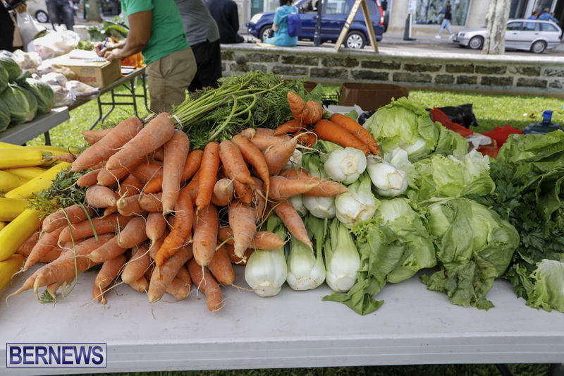Photos: Farmer's Market Held At City Hall - Bernews