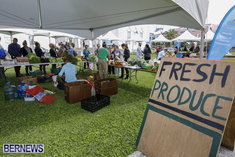 Photos: Farmer's Market Held At City Hall - Bernews
