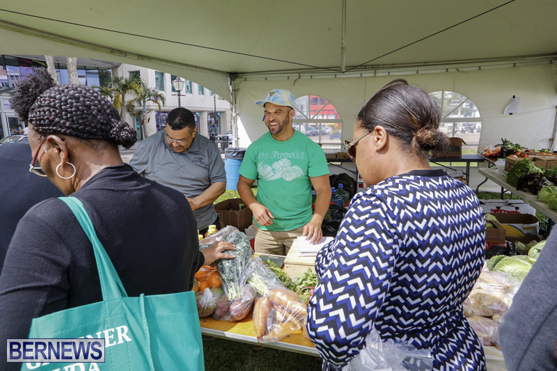 Photos: Farmer's Market Held At City Hall - Bernews