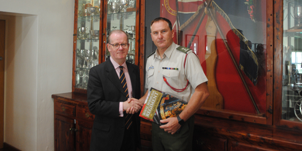 British Army General Shares Expertise With RBR - Bernews