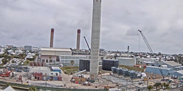 Video: BELCO’s Power Station Construction - Bernews