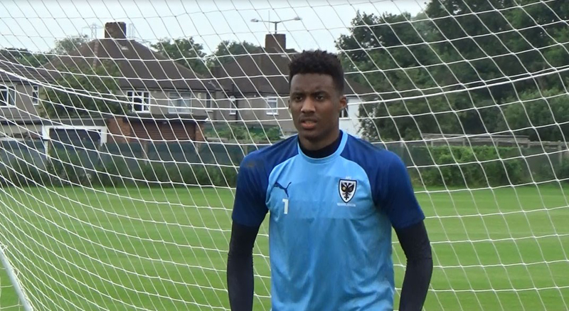 Video: Nathan Trott Training At AFC Wimbledon - Bernews