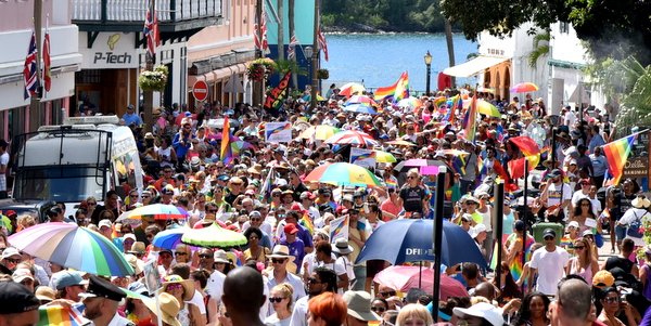 Video: Thousands Attend Inaugural Pride Parade - Bernews