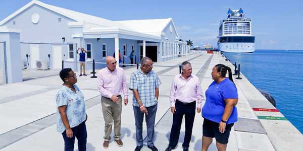 Cruise Ship Terminal Building Formally Opened - Bernews