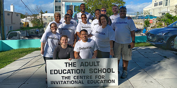 Deloitte Bermuda Staff Volunteer For Impact Day - Bernews