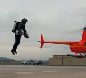 First Female Jet Suit Pilot To Compete - Bernews