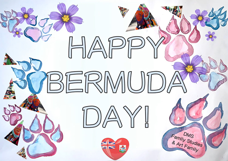 Dellwood Students Wish 'Happy Bermuda Day' - Bernews