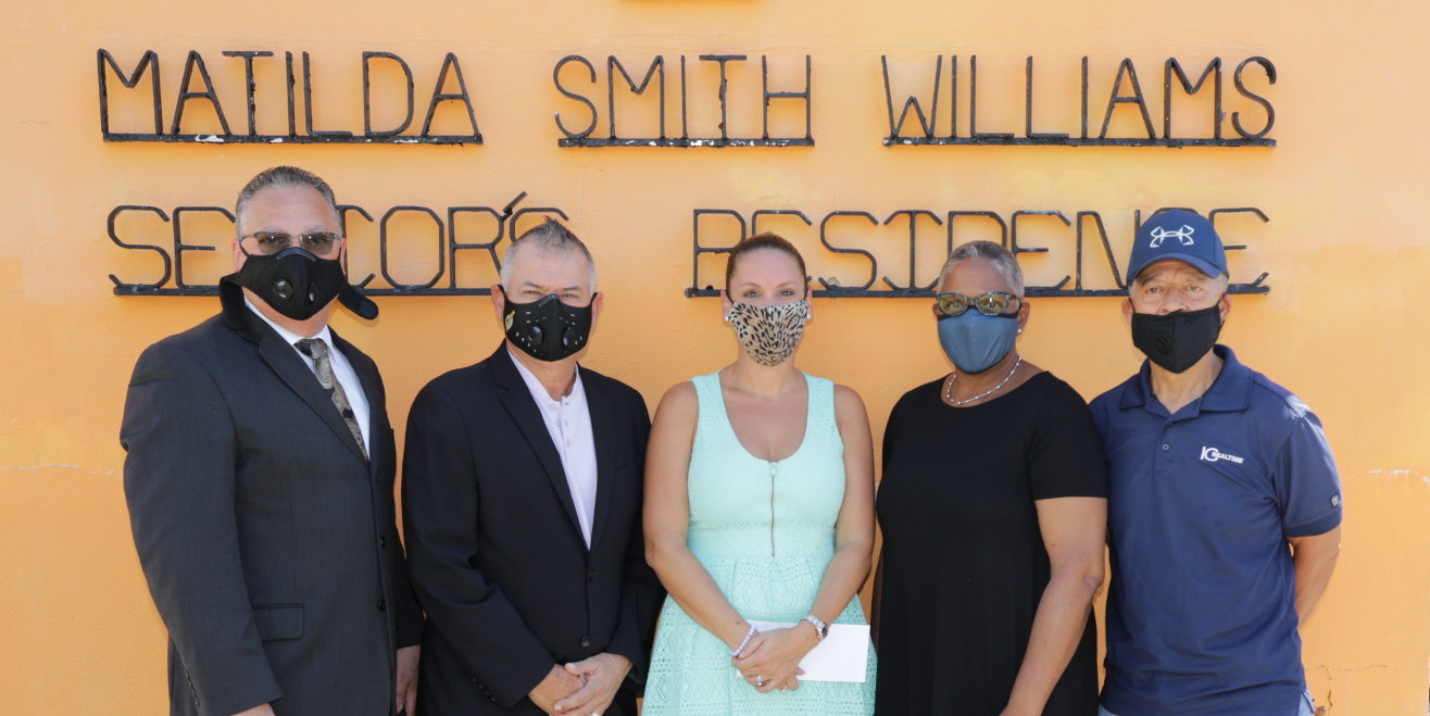 Contribution Made To Matilda Smith Home - Bernews