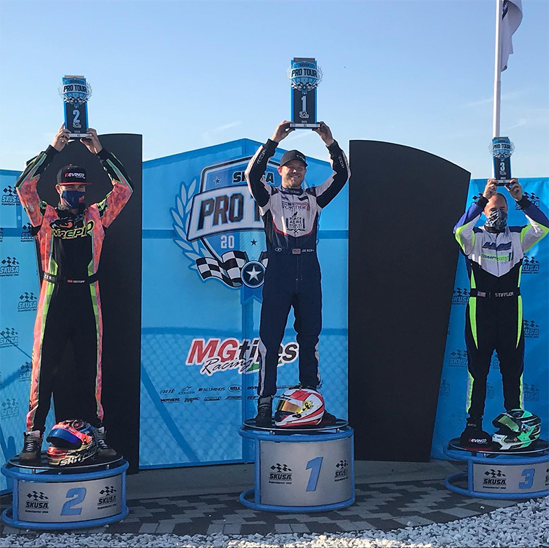 Scott Barnes Finishes Second In SKUSA Class - Bernews
