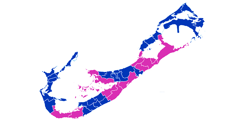 Interactive General Election Constituency Map - Bernews