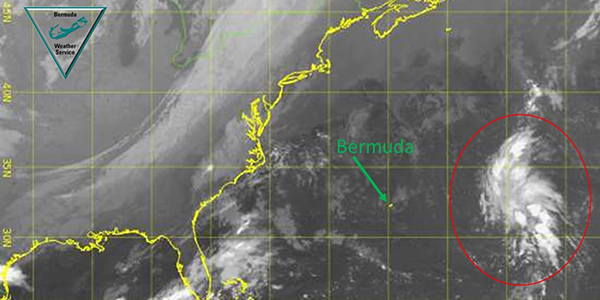 BWS: Low Pressure System To Bermuda’s East - Bernews