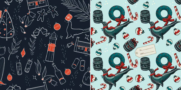 Holiday Wrapping Paper Competition Winners - Bernews