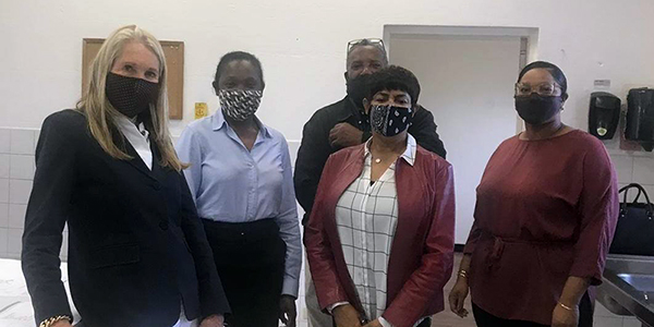 Governor Lalgie Visits Living Centre For Families - Bernews