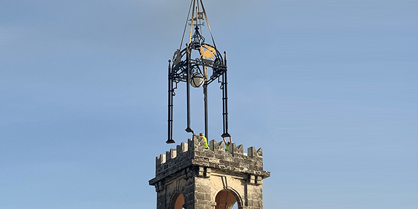 Restoration Completed At Manor House Tower - Bernews