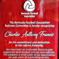 Football: BFA Referee Awards Handed Out - Bernews