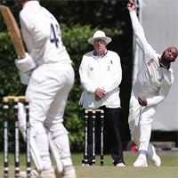 Cricket: Kamau Leverock In Action For Caythorpe - Bernews