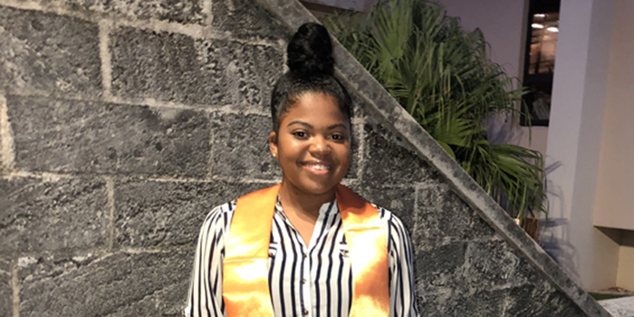 Nisha Smith Awarded 2021 Deloitte Scholarship - Bernews