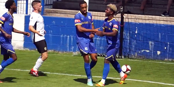 Football: Kole Hall Scores Twice In Radcliffe Win - Bernews